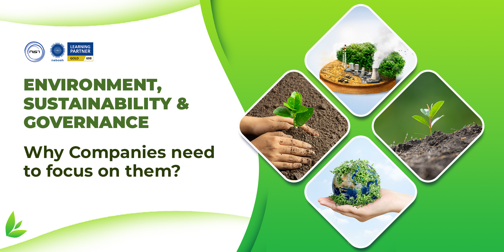 Environment, Sustainability & Governance – Why Companies need to focus ...